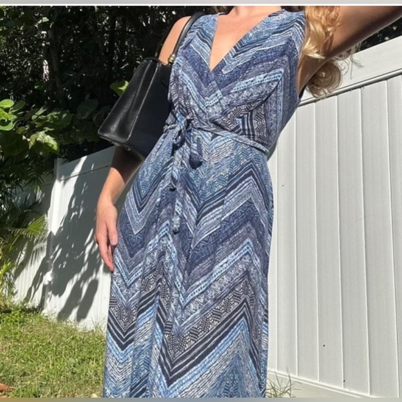 Mario Serrani | Dresses | Mario Serrani Maxi Dress Large | Poshmark